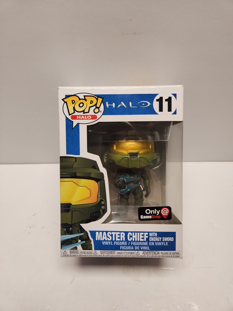 Pop! Halo Vinyl Figure Master Chief with Energy Sword #11 | Big C Pawn